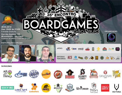Ludopedia | Fórum | 35º Encontro BoardGames São Paulo